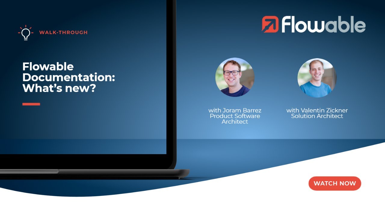 Flowable Documentation: What's new and how it supports you | Flowable
