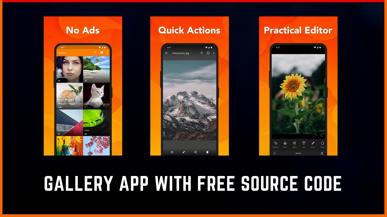 Gallery App with full source code