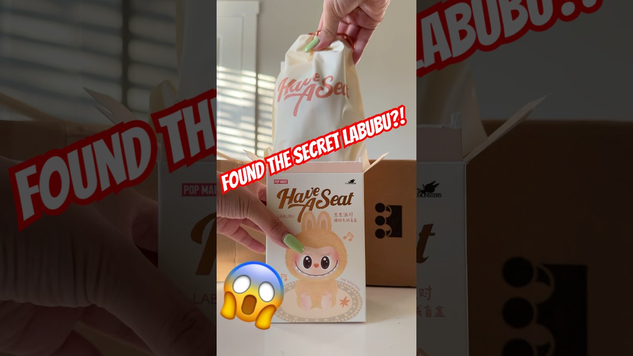 Did POP MART Send Me the SECRET Labubu? Jaw-Dropping Reveal (Part 1) 😱 #Labubu