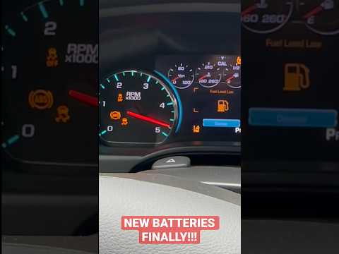 2017 GMC Denali 2500HD getting new batteries. #shorts #gmc #denali