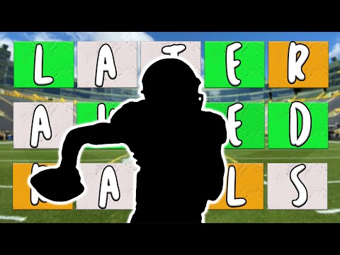 NFL Weddle Game (NFL Wordle)