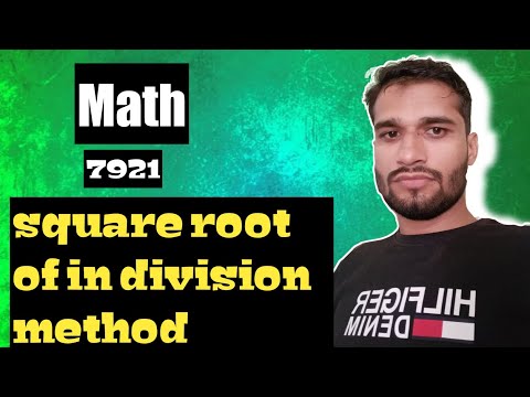 square root of 7921 in division mathed