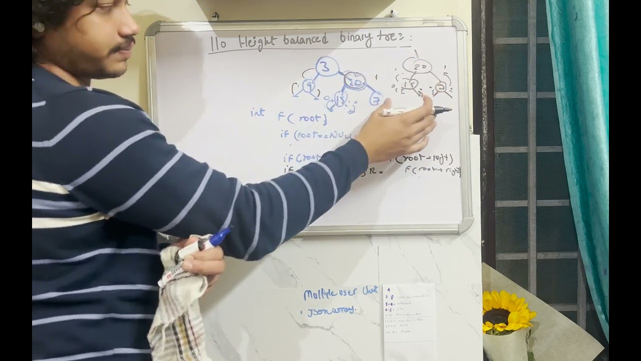 L-37 110 Height balanced binary tree