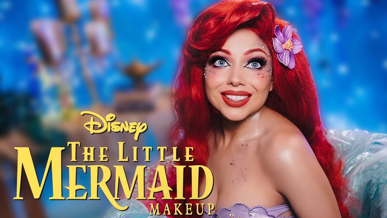 Princess ARIEL Little Mermaid MAKEUP Tutorial!