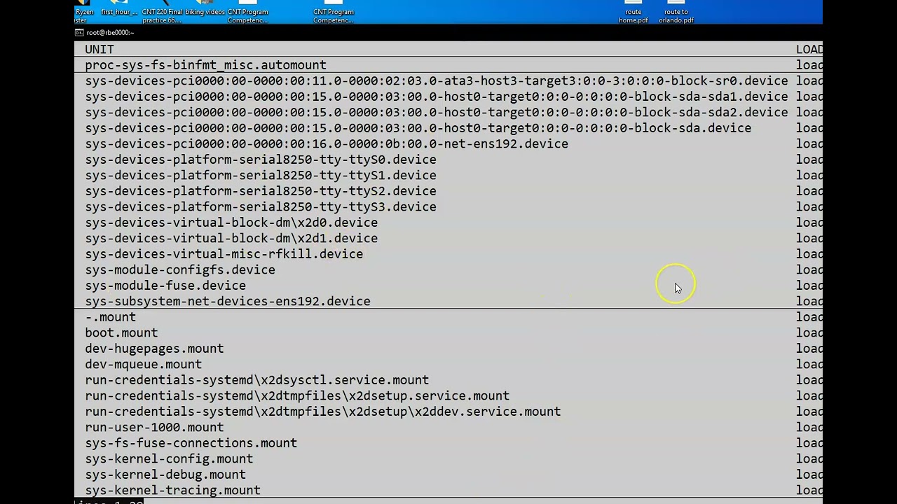 Managing Linux services
