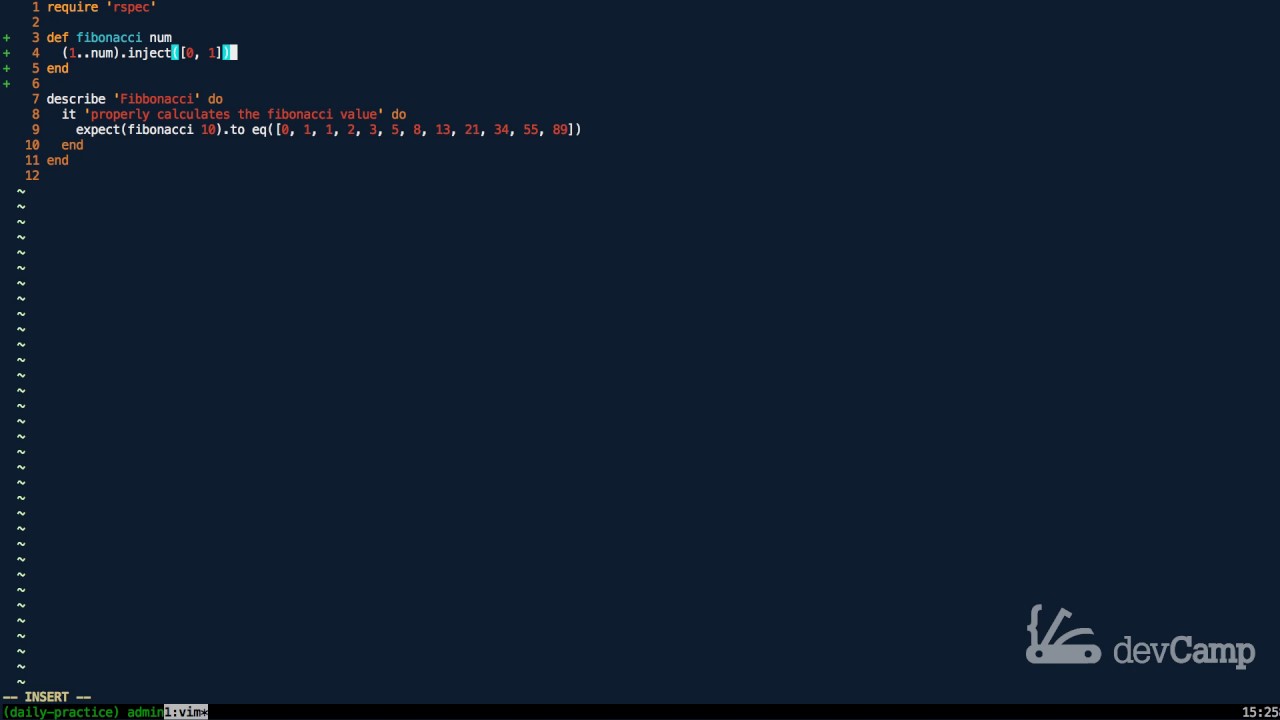 Fibonacci Sequence Generator in Ruby
