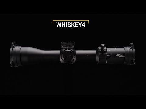 Sig Sauer Whiskey4 Rifle Scope 2.5-10x42 30mm SFP Hellfire Quadplex ...