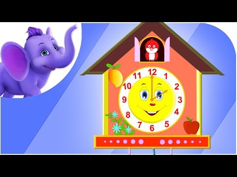 The Clock - Nursery Rhyme with Lyrics