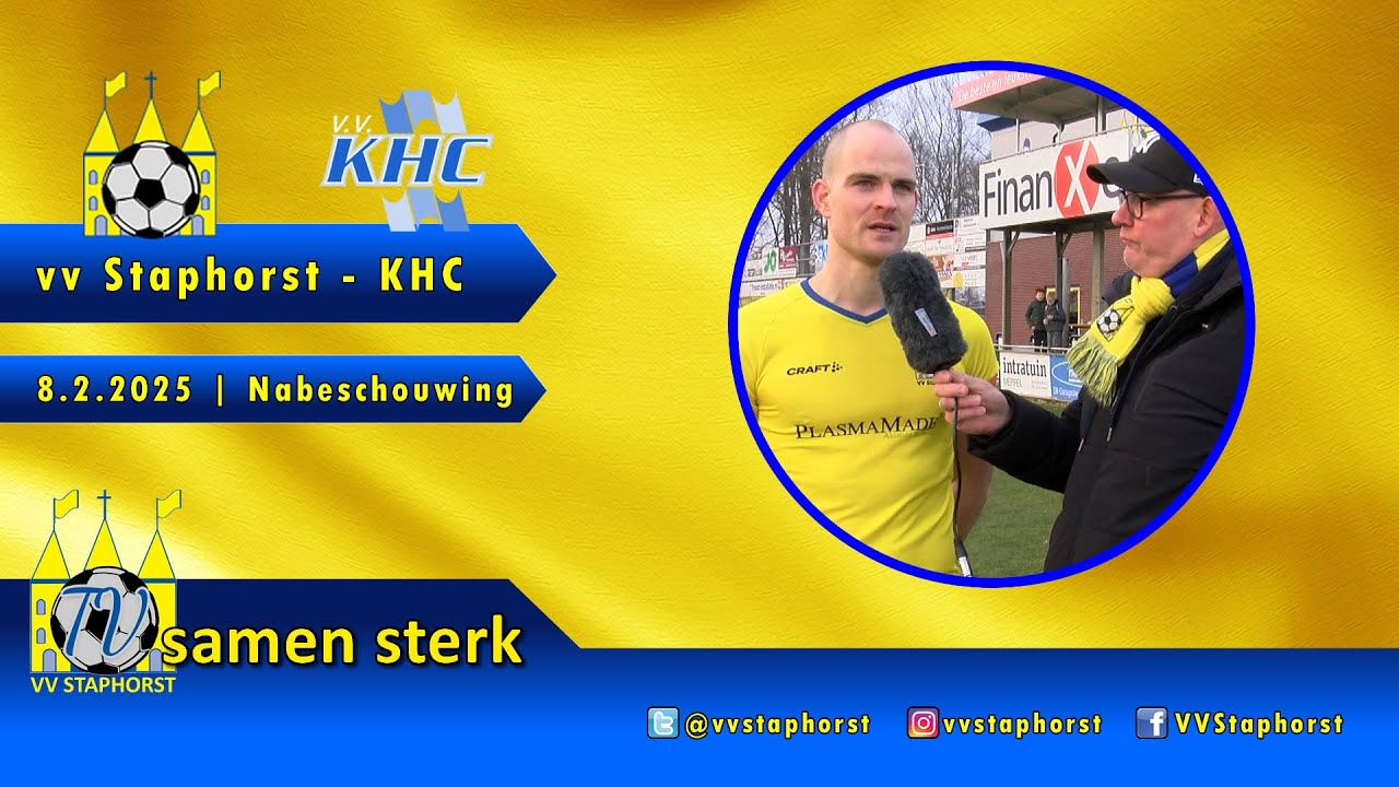 vv Staphorst - vv KHC Kampen, samenvatting en nabeschouwing in ...