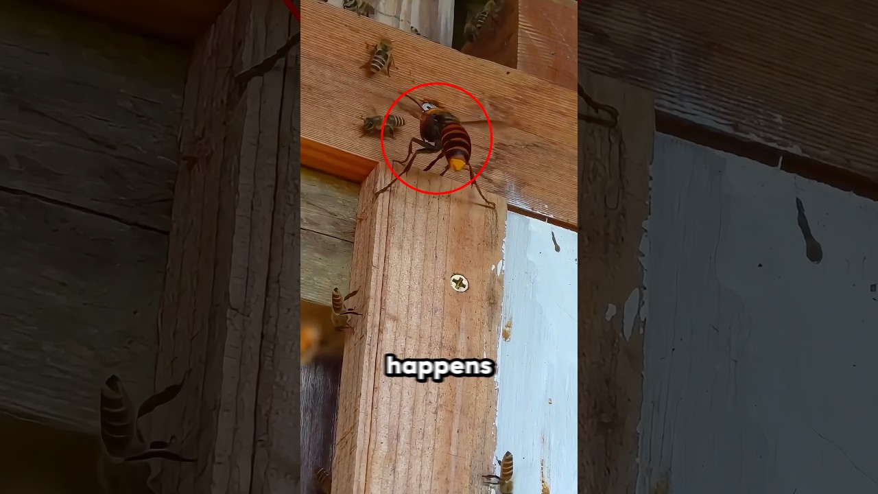 When Bees Fight Back 😱