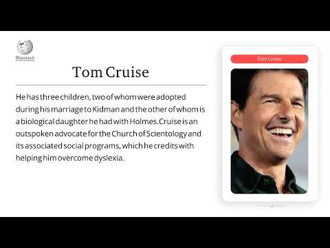 Tom Cruise Wikipedia by Comovid AI platform
