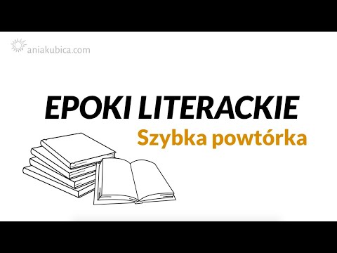 Epoki literackie po kolei – podsumowanie – Język polski