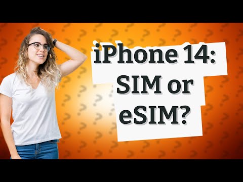 Does iPhone 14 have a SIM card in UK?