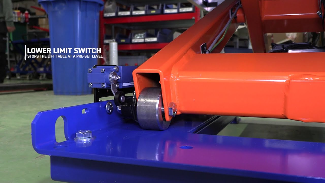 Limit switch – EdmoLift lift table accessory
