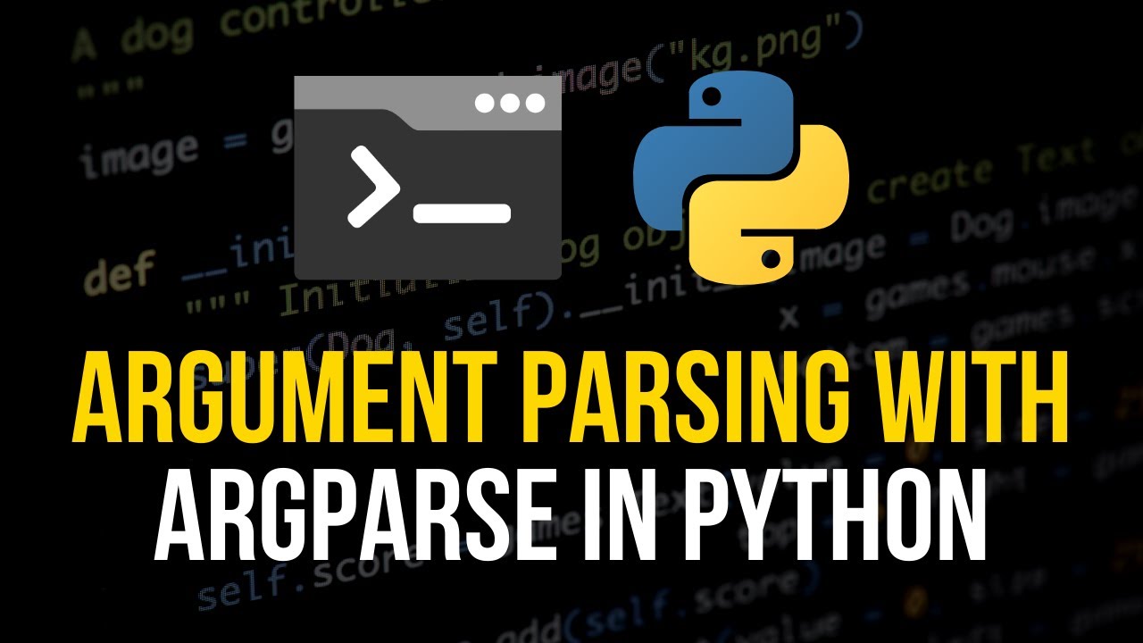 Argument Parsing with argparse in Python