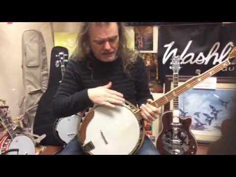Kay Kay Vintage Eagle 5 string resonator banjo | Reverb