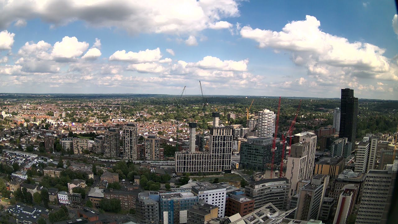 East Croydon, London Construction Time Lapse video - Jun 26th, 2021 - Nov 16th, 2021