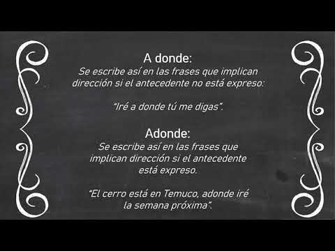 TOMi.digital - Usos de adonde, adónde, donde y dónde