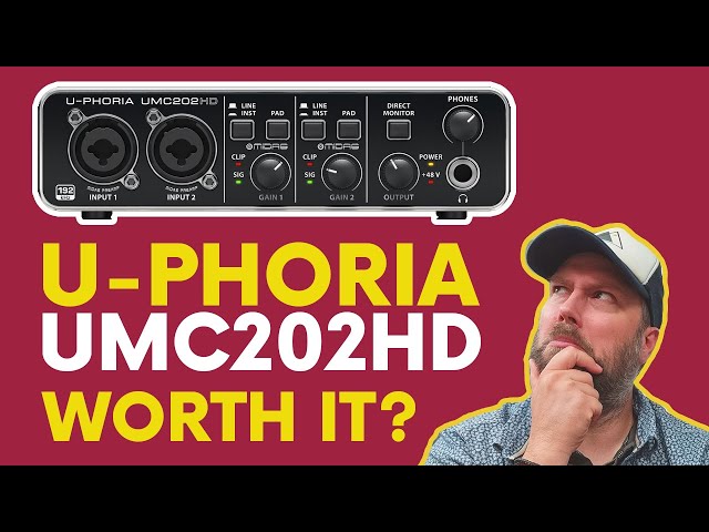 BEHRINGER UMC202HD USB Audio Interface | Kytary.fr