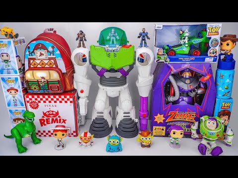 Disney Pixar Toy Story Collection Unboxing Review| Zurg Talking Action Figure & Buzz Lightyear Robot