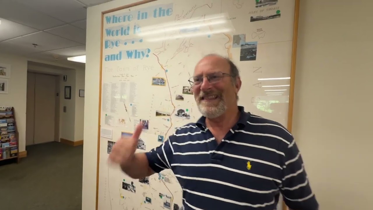 July 2025 Rye Top 10 & Alex Describes the Rye Junior High 1993 Map of Rye