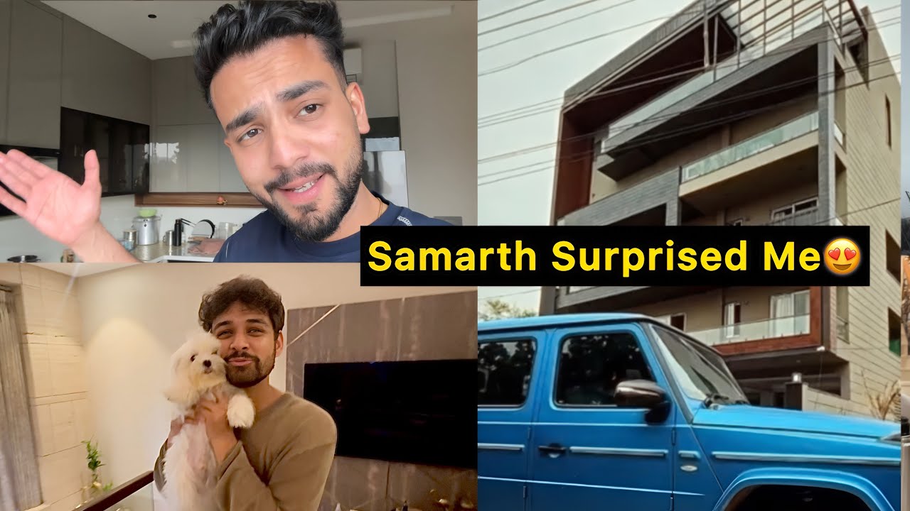 Samarth Came To My New House ❤️
