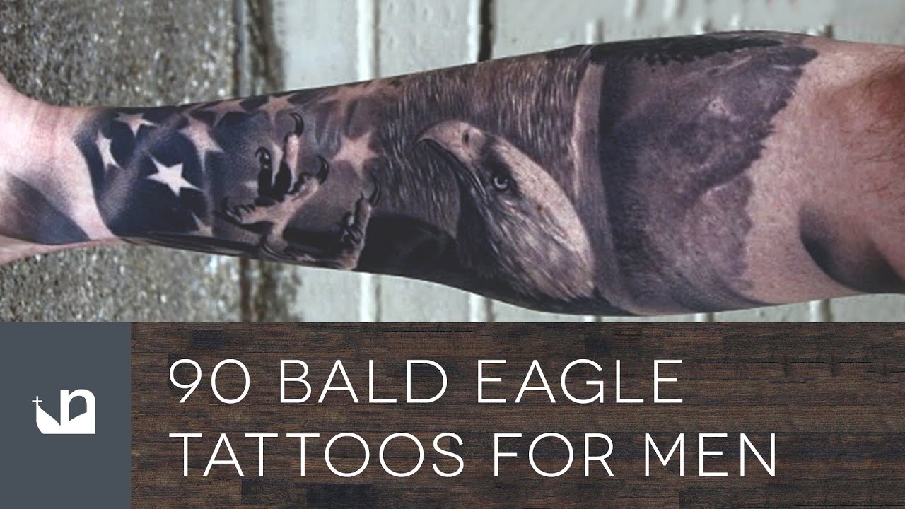 90 Bald Eagle Tattoos For Men