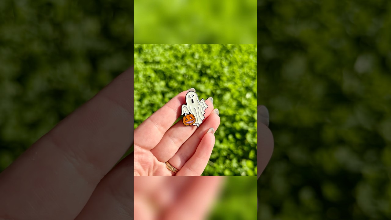 New pins on the website #skelton #enamelpins #pins #crystalshop #smallbusiness #Halloween #ghost