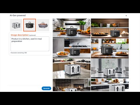 Amazon's new AI tool conjures fake backgrounds for real products