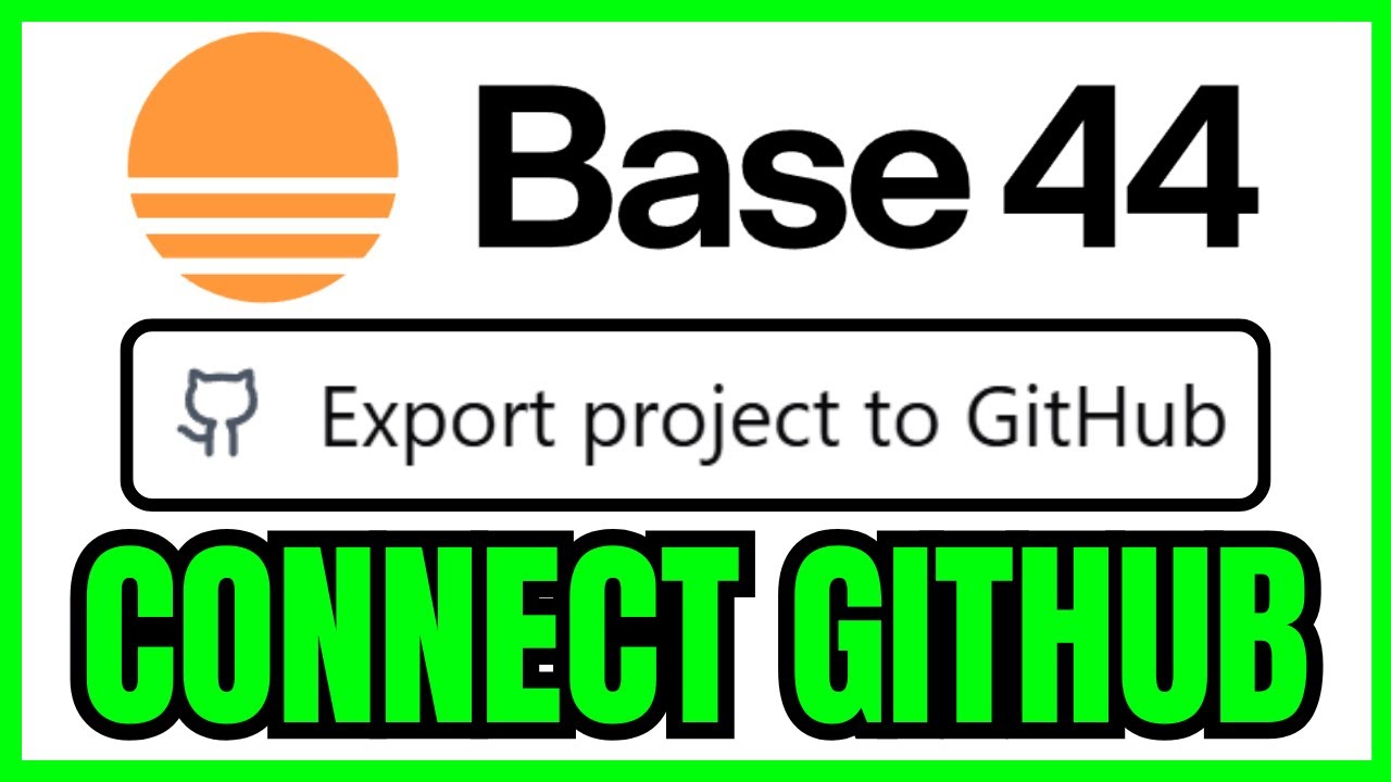 How To CONNECT Base44 To GitHub (QUICK & EASY) 2026