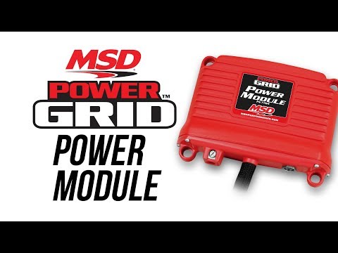 MSD 7764 Power Grid Power Module - Red