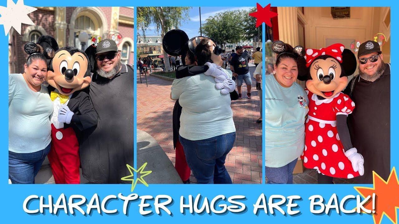 Character Hugs are Back at Disneyland! | Traditional Meet & Greets Return!