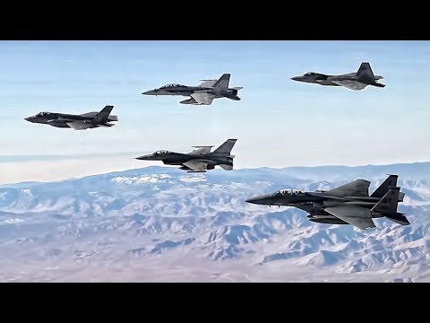 Watch All Five of the U.S. Military’s Fighter Jets Fly in Formation