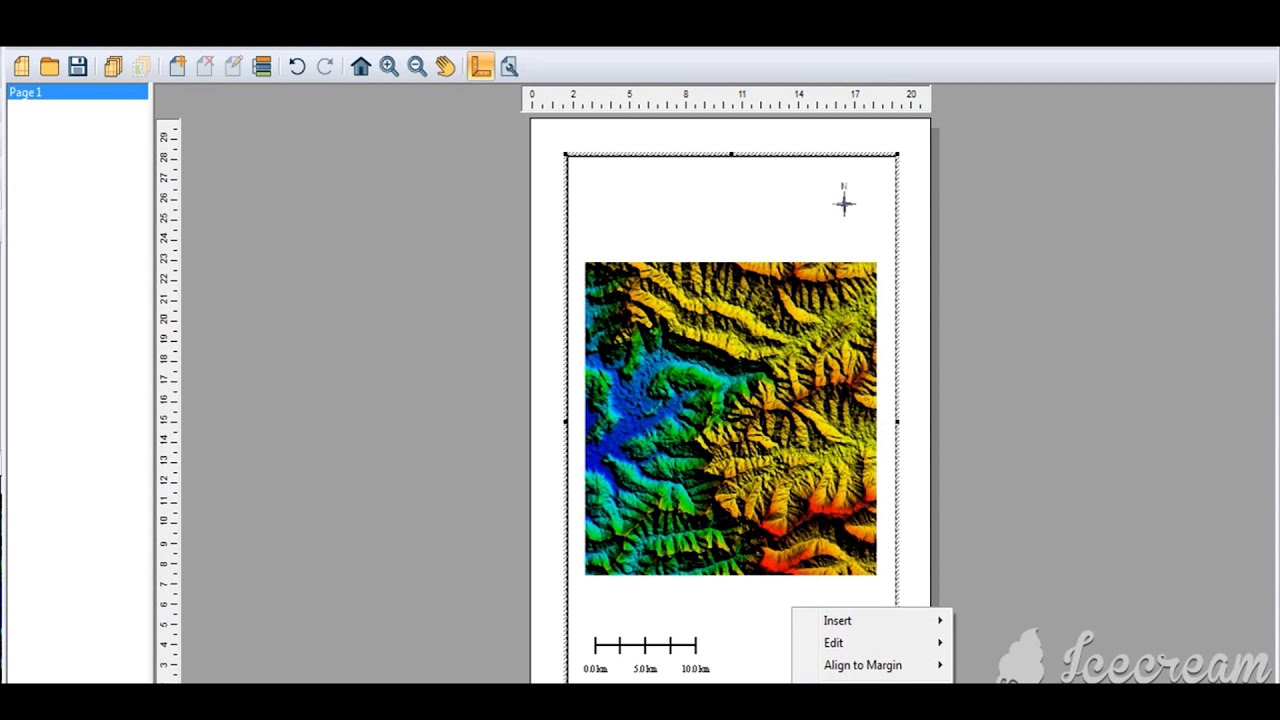 Global Mapper in How to Create Map Layout & Adding Grid Coordinates