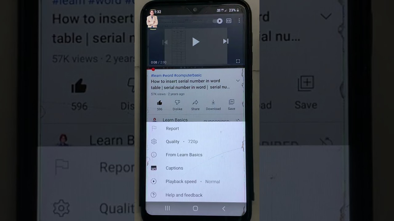 How to change playback speed on YouTube?