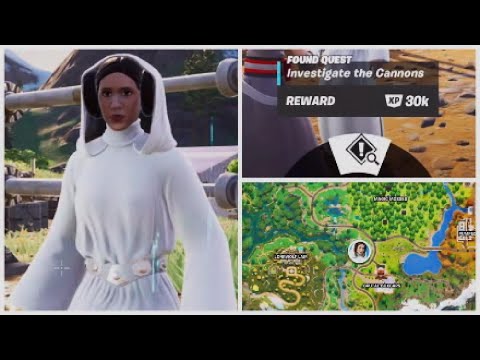 Easily Complete Leia Organa Story Quests - Fortnite Star Wars Galactic Battle