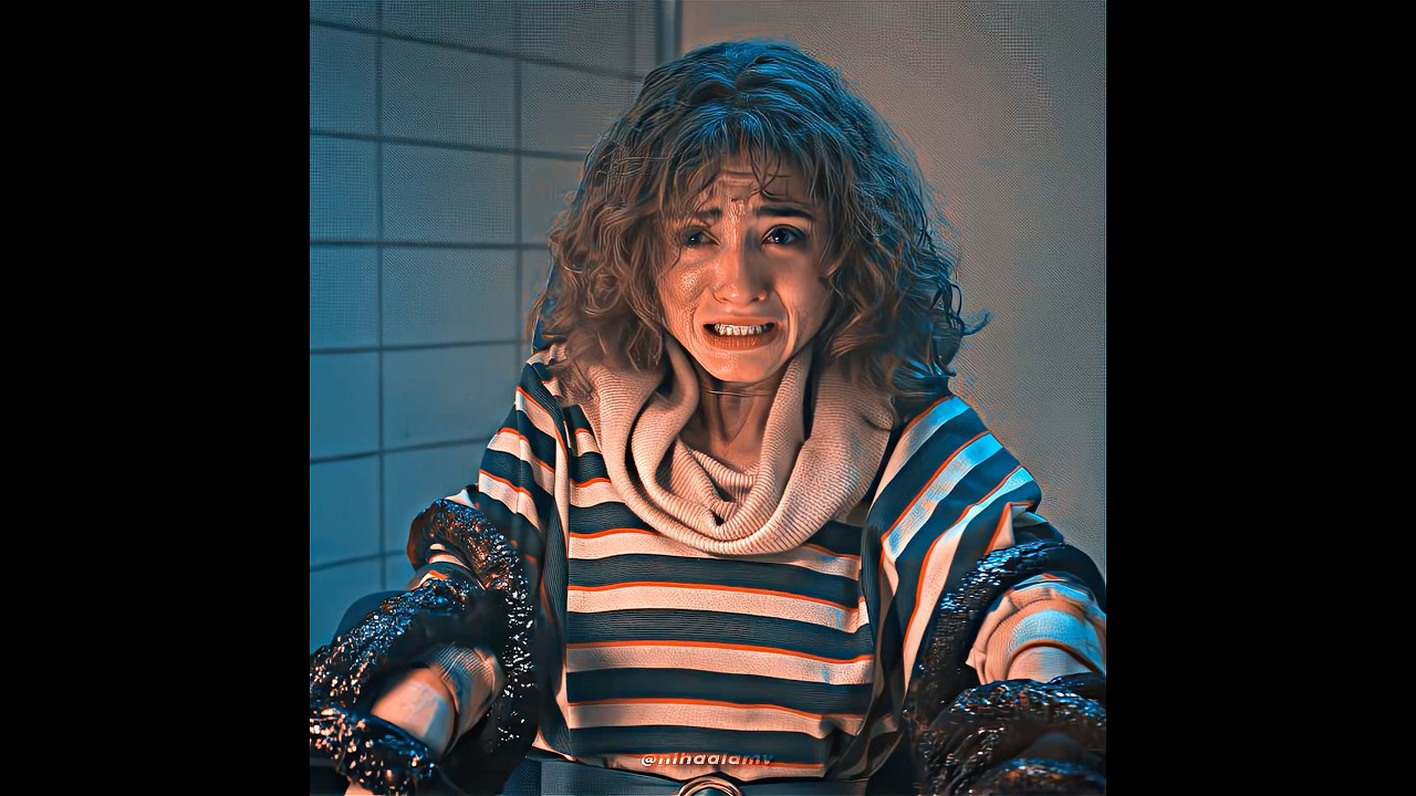 Vecna Attack Nancy ☠️🔥 #shorts #strangerthings