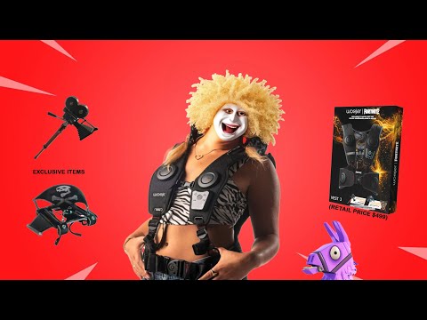 Unboxing The Fortnite Midas LIMITED Edition Woojer Wearable Haptic Vest!