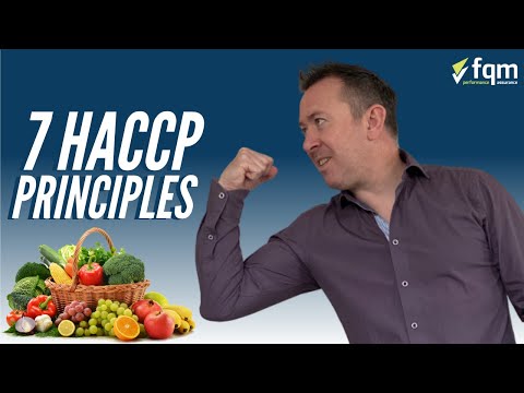 What are the 7 HACCP Principles?