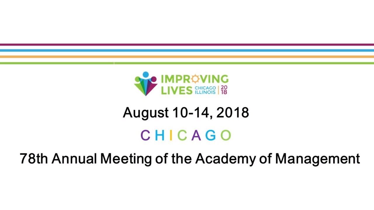 Welcome to AOM's 78th Annual Meeting in Chicago!
