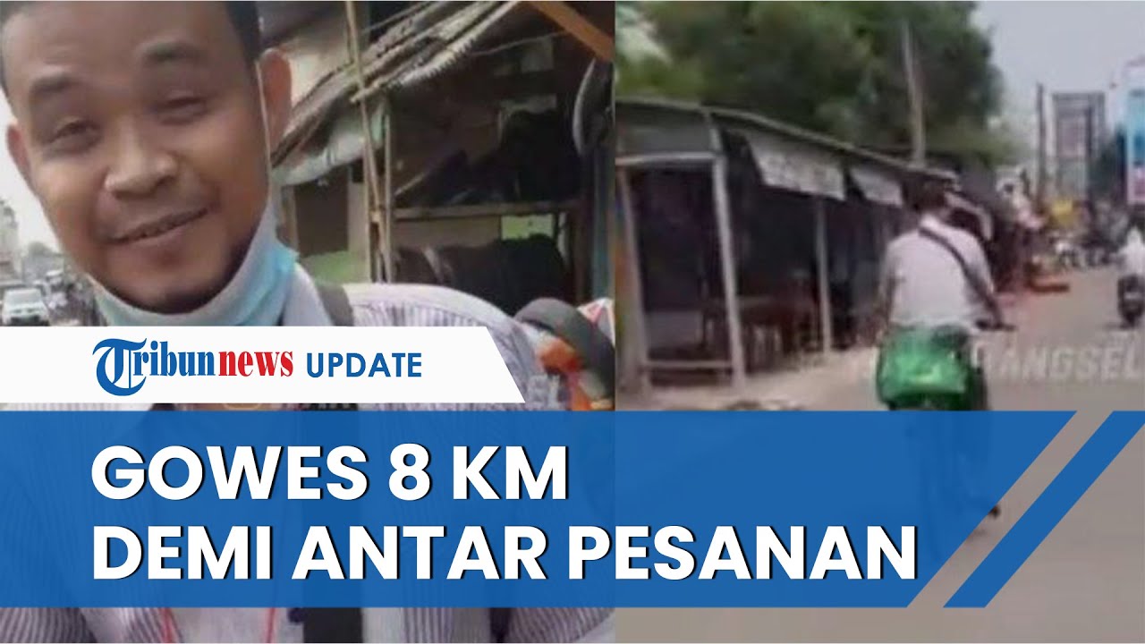 Viral Kisah Driver Ojol Gowes Sepeda 8 Km Demi Antar Makanan ke ...
