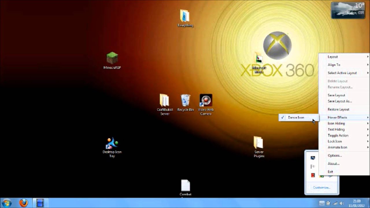 Desktop Icon Toy Reveiw + Download!