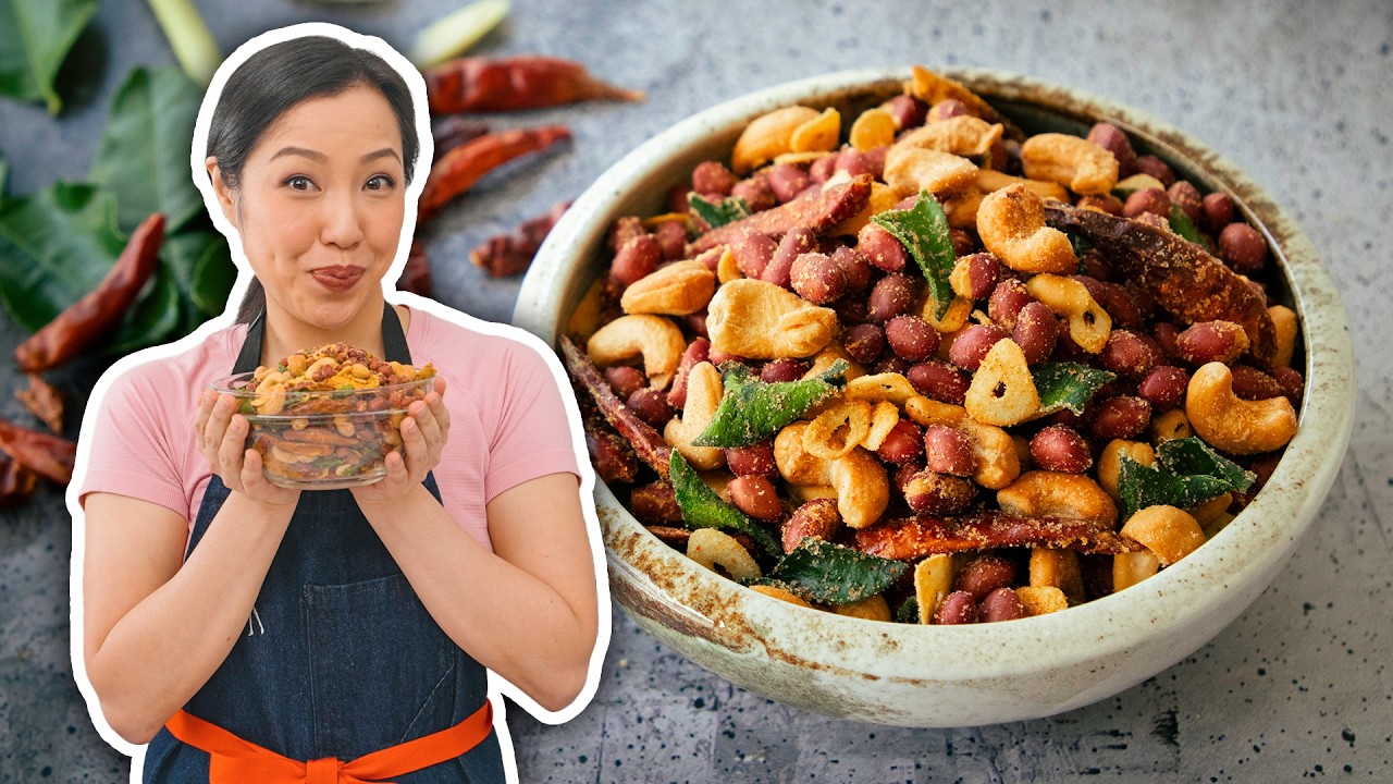 People Always Ask For This Recipe After Thailand Trip - Chili Lime Peanuts