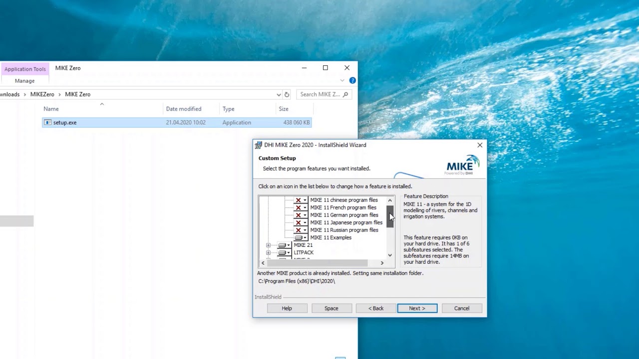 Getting started with MIKE software: Installation