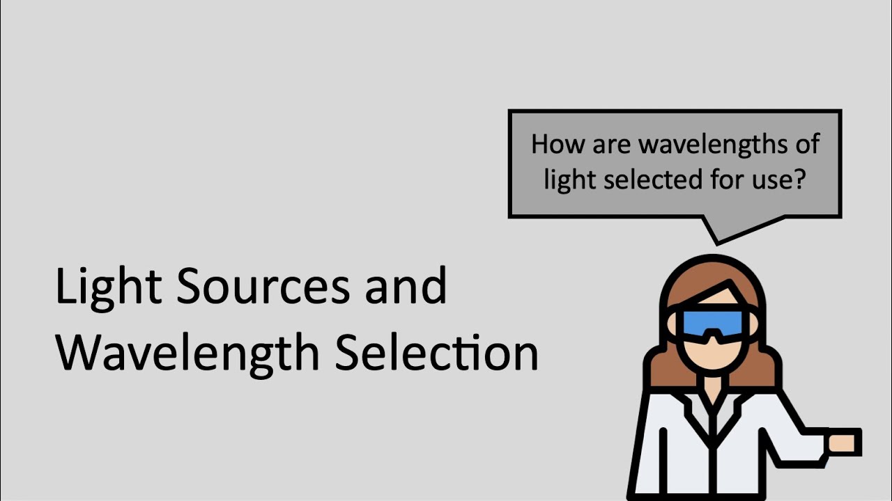 Light Sources and Wavelength Selection