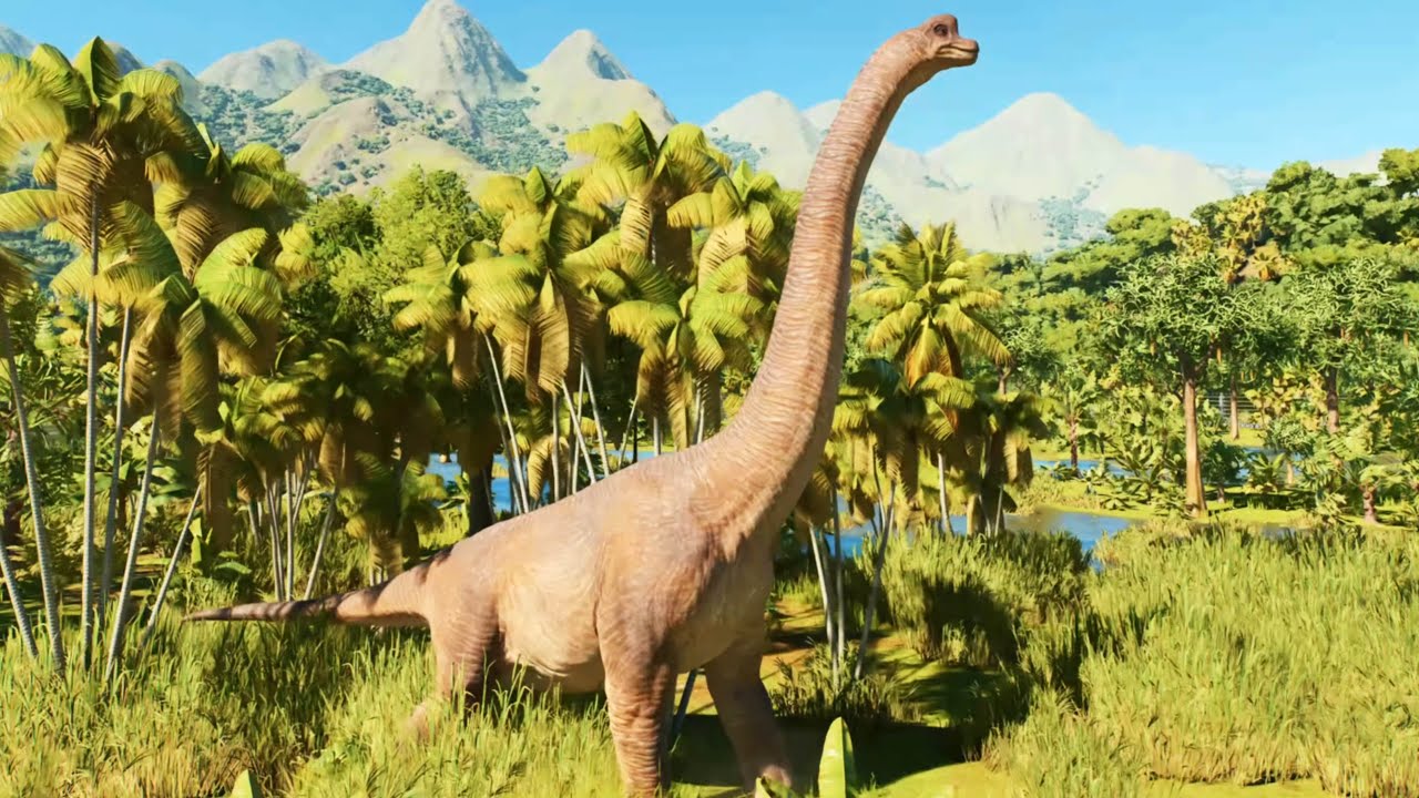 Jurassic World Evolution 3 - Brachiosaurus Gameplay (PS5 UHD) [4K30FPS]