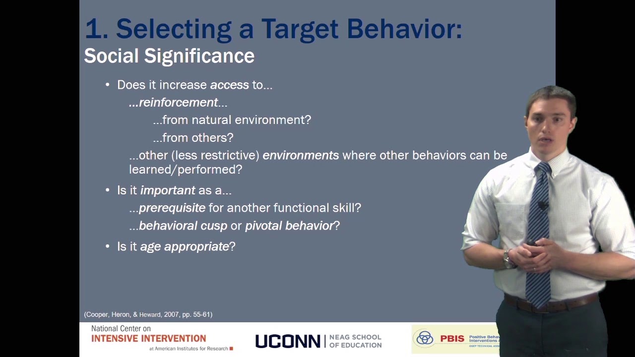 Behavior Course: Module 6 Part 1