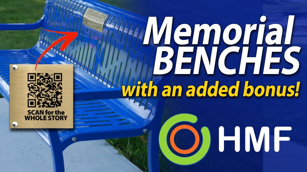 Need Park Benches? How About the Only Memorial Bench With an Online Story! | HMF Outdoor Furnishings