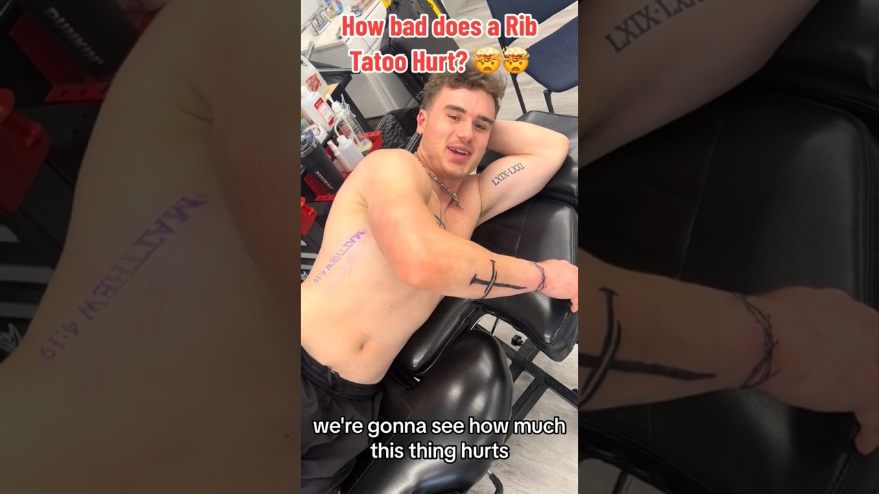 HOW BAD DID THE RIB TATOO HURT? 😳😳 (I CRIED)