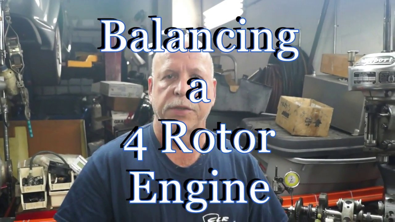 4 Rotor Engine Balancing
